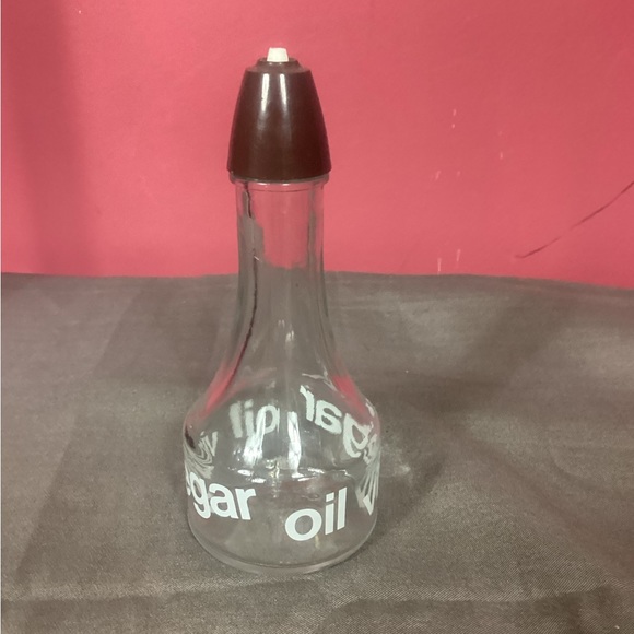 American Vintage | Kitchen | Vintage Gemco Oil Vinegar Glass Cruet W ...